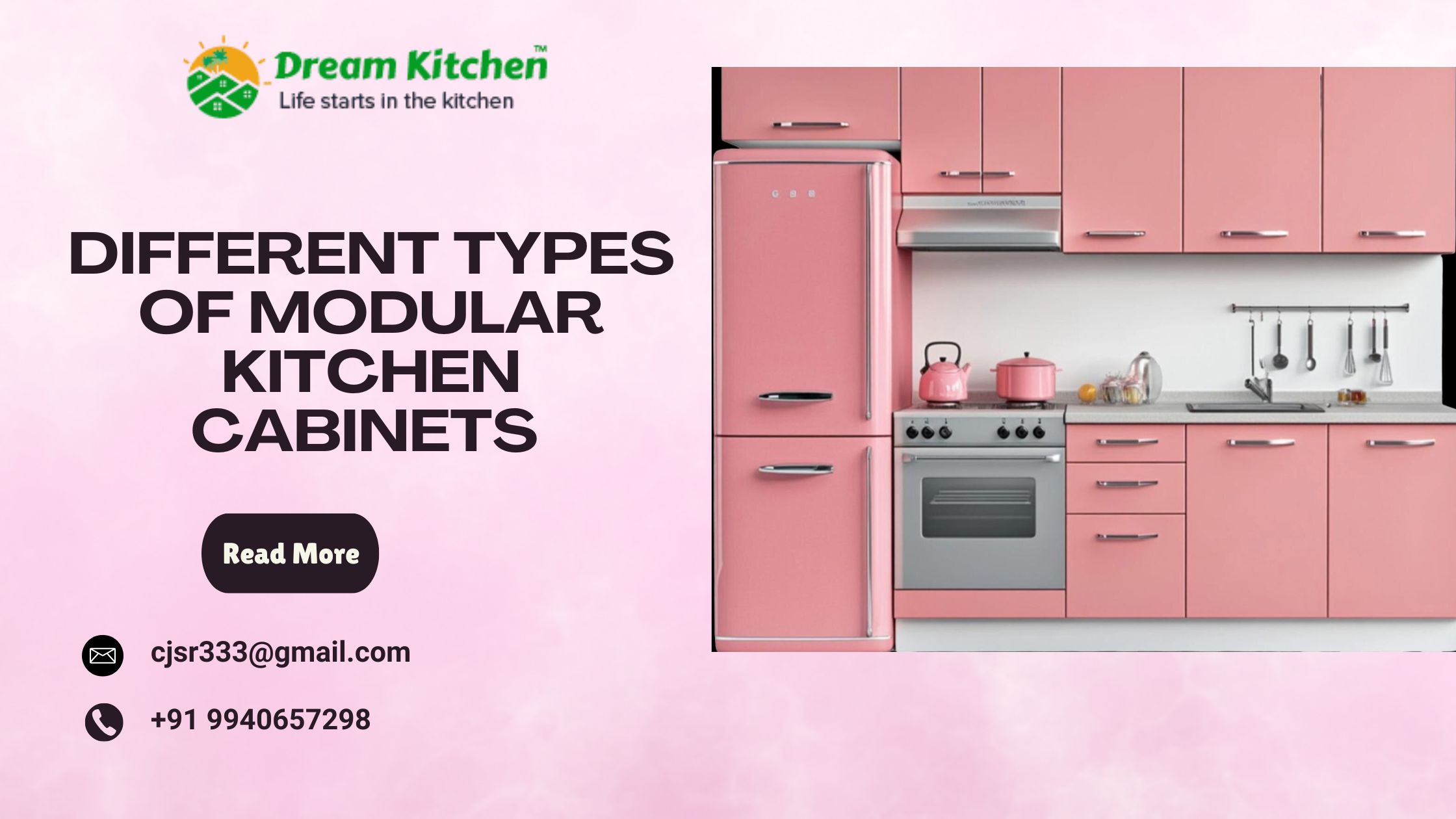 Different Types of Modular Kitchen Cabinets